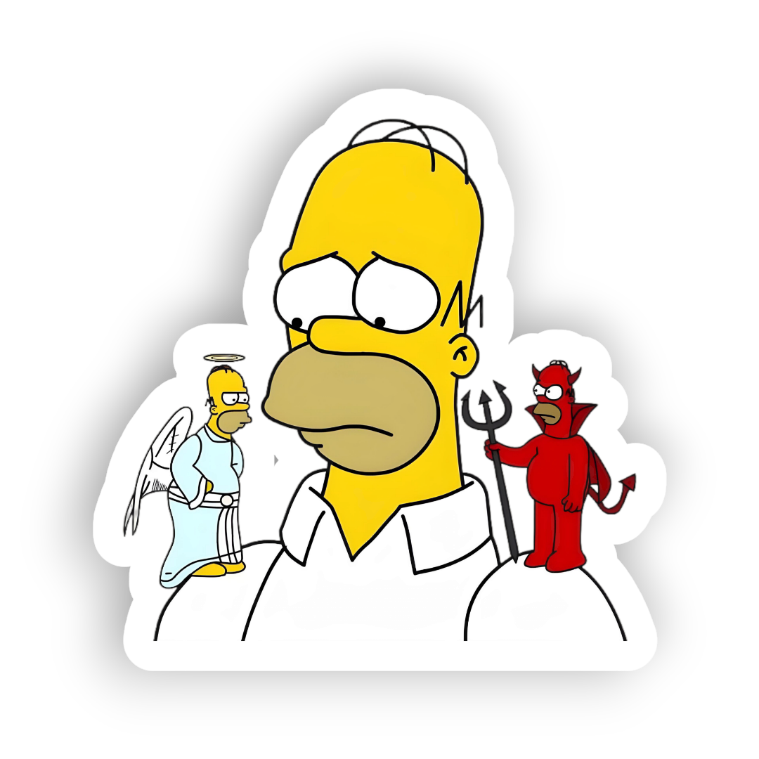 Homero angel o diablo – Mundo Calcos